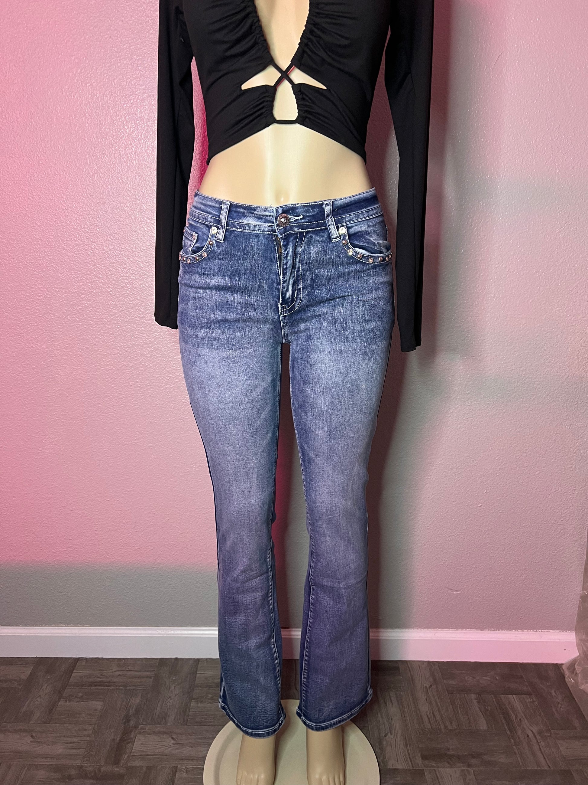 Skull Tramp Stamp Jeans – BaddieLuxe