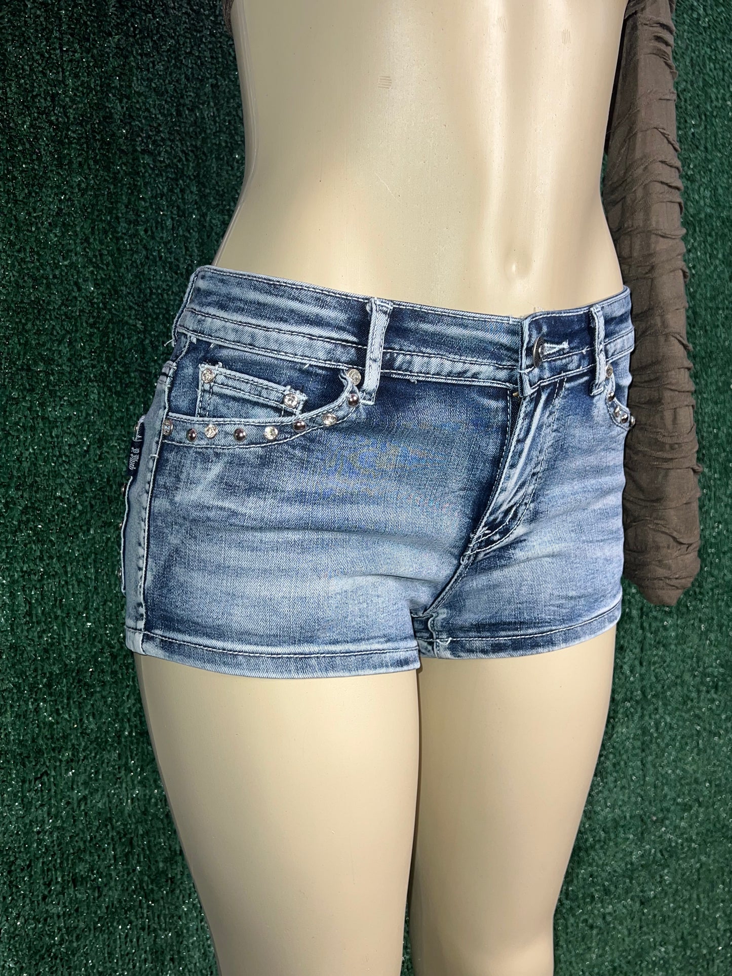 Skull Tramp Stamp Shorts – BaddieLuxe